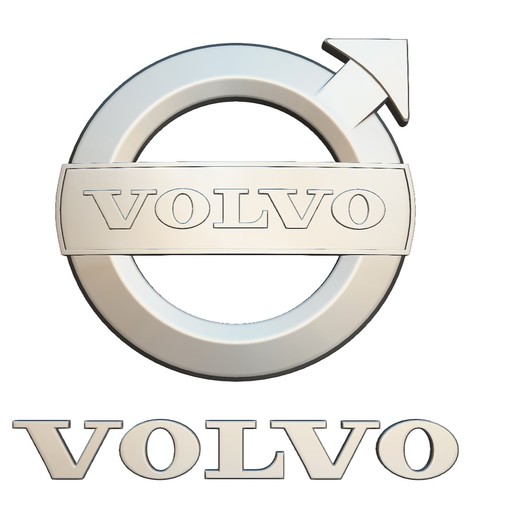 Download 3DS file volvo logo • 3D printer template ・ Cults
