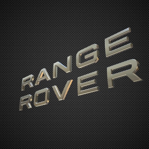 Download 3DS file range rover logo • 3D print model ・ Cults