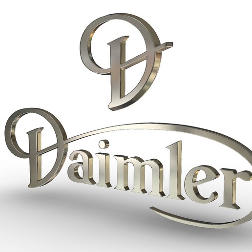 Download 3D printer designs daimler logo ・ Cults