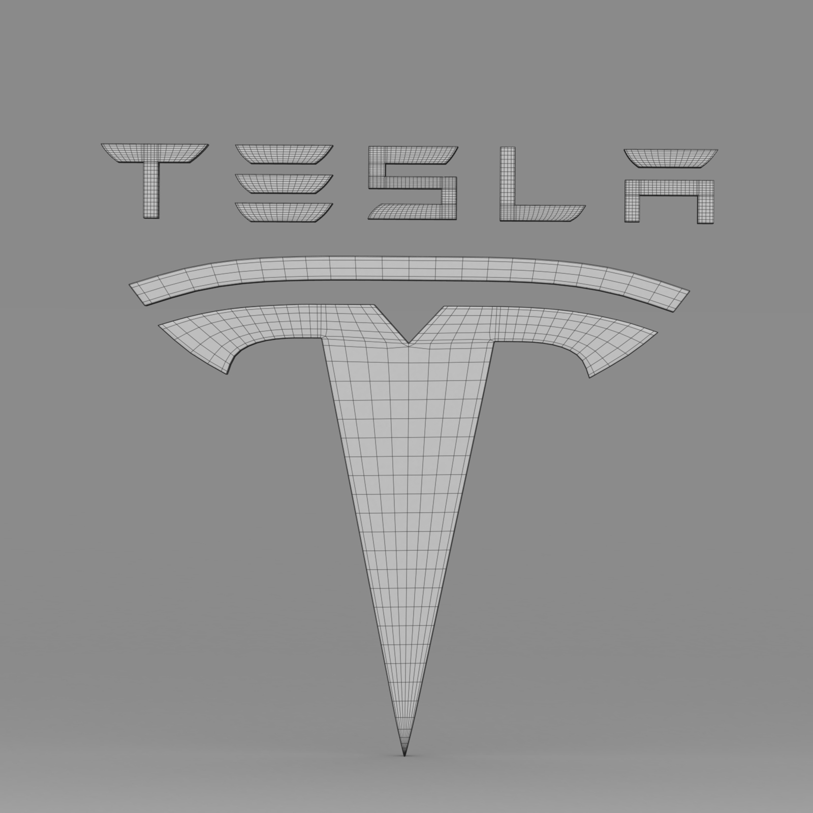 STL file tesla logo・3D print design to download・Cults