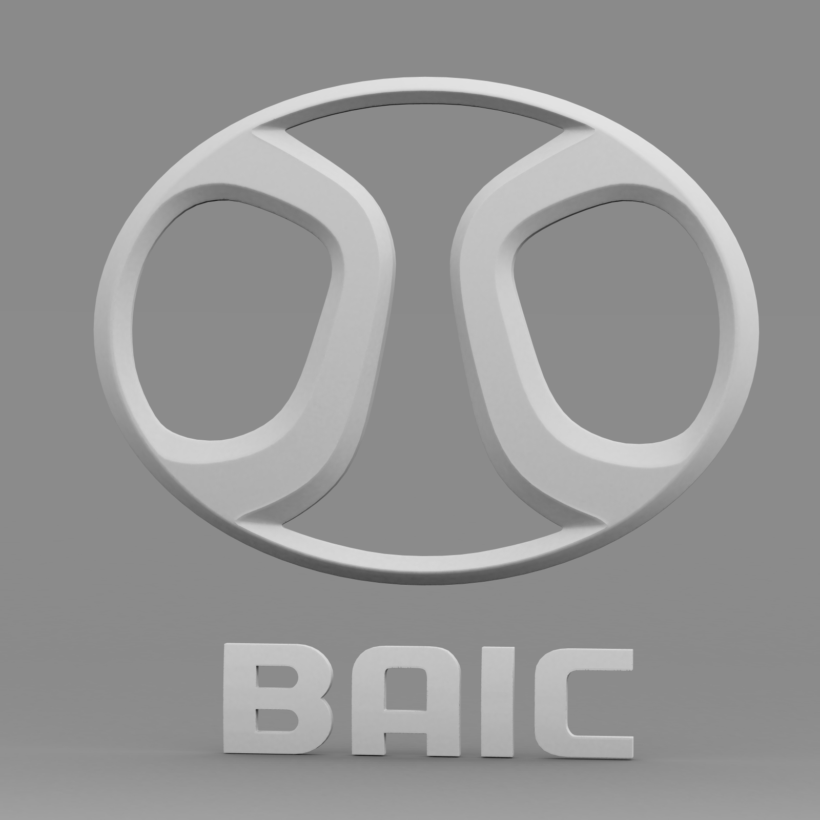 Archivo STL logo baic・Objeto de impresión 3D para descargar・Cults