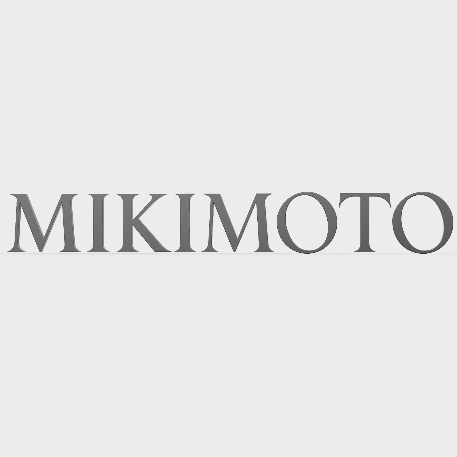 STL-Datei mikimoto logo・Design zum Herunterladen und 3D-Drucken・Cults