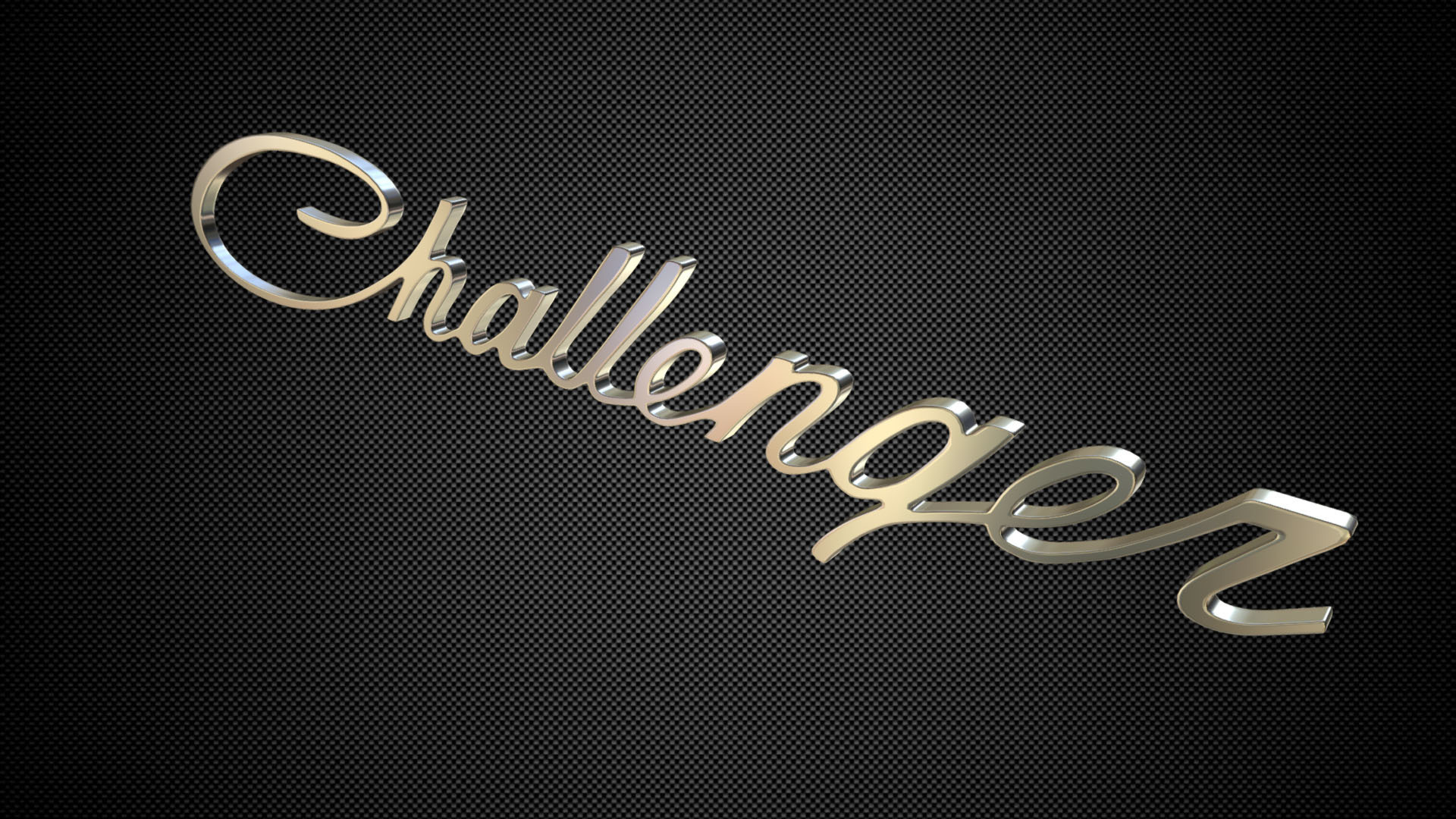 STL file challenger logo・3D printable model to download・Cults