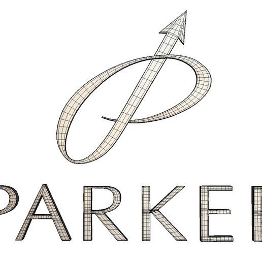 Download 3DS file parker logo • 3D print template ・ Cults