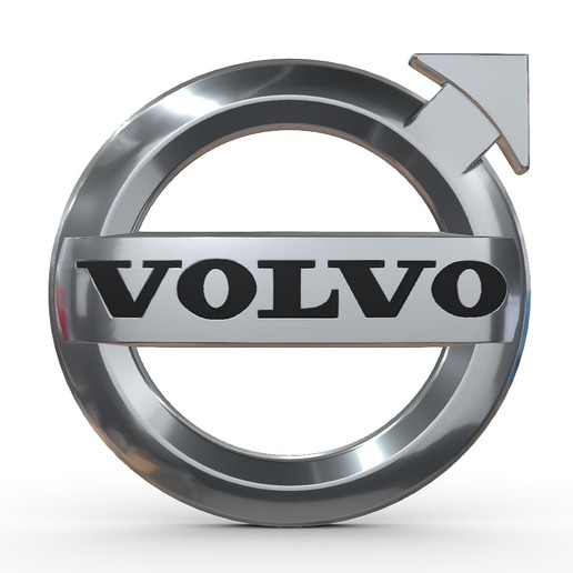 Download 3DS file volvo logo 3 • Template to 3D print ・ Cults