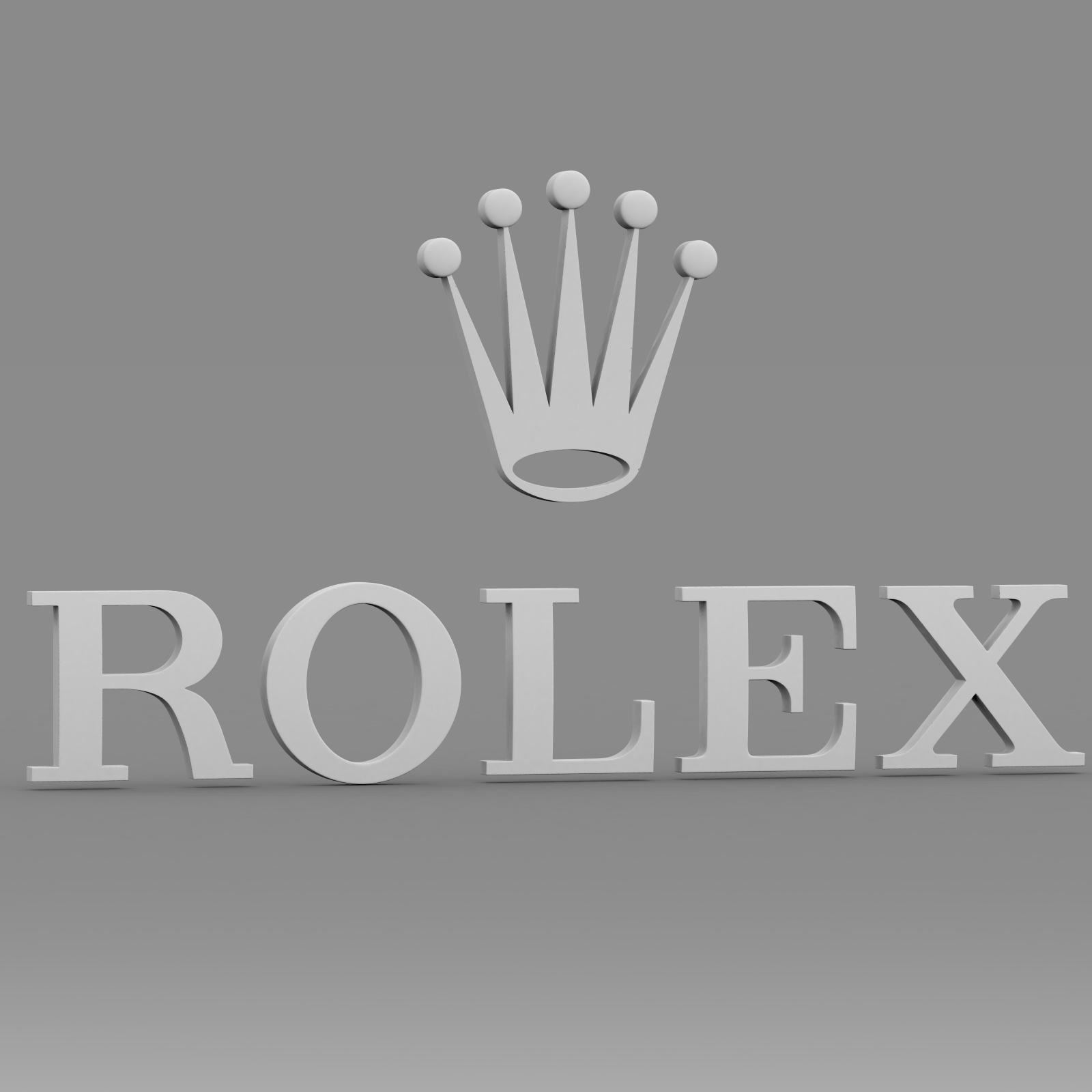 STL file rolex logo ⌚・3D printable design to download・Cults