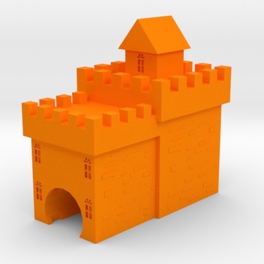Download free STL file Castle toy • Model to 3D print ・ Cults