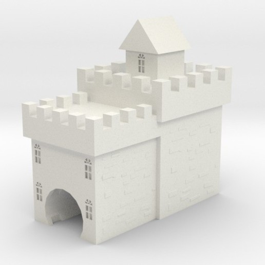 Download free STL file Castle toy • Model to 3D print ・ Cults