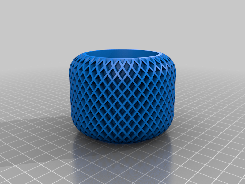 Free STL file Mesh plant pot 🌿・3D printer model to download・Cults