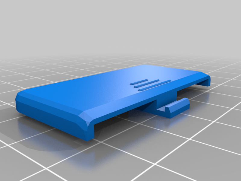 Free 3D file Gibson / Epiphone guitar - battery cover / lid on ...