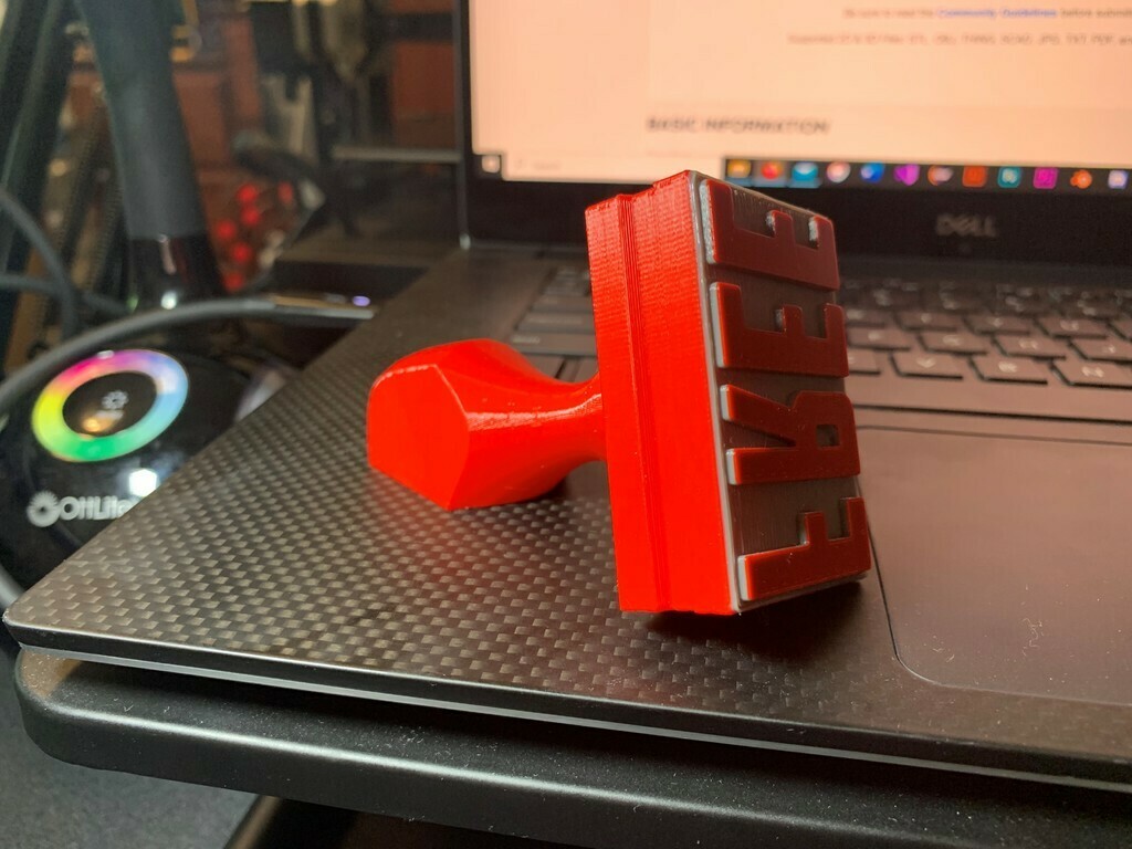 Free 3D file Cleveland Free Stamp・3D printer design to download・Cults