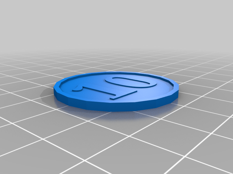 Free STL file Coins for Board Games 💰・Object to download and to 3D ...