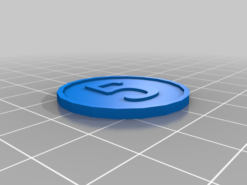 Free STL file Coins for Board Games 💰・Object to download and to 3D ...