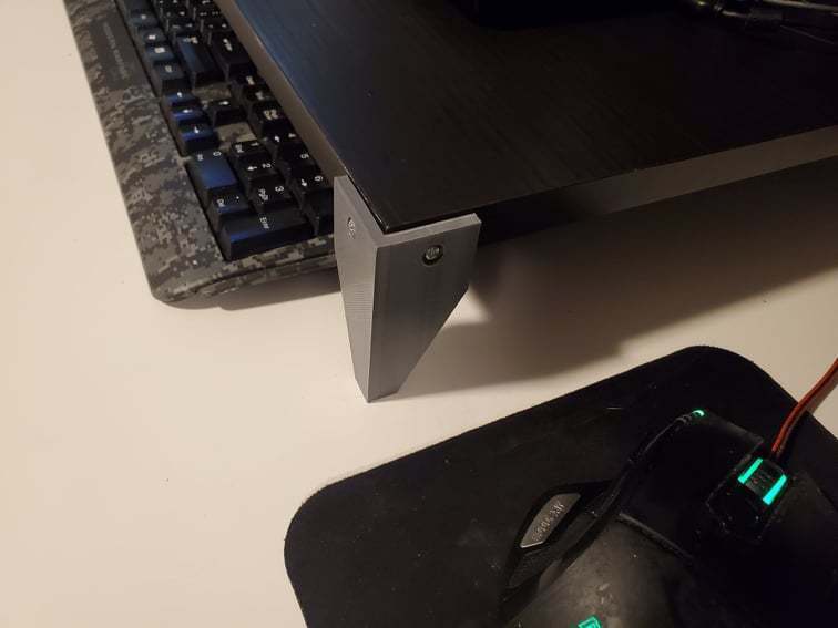 Free STL file Keyboard Shelf Legs・3D printable model to download・Cults