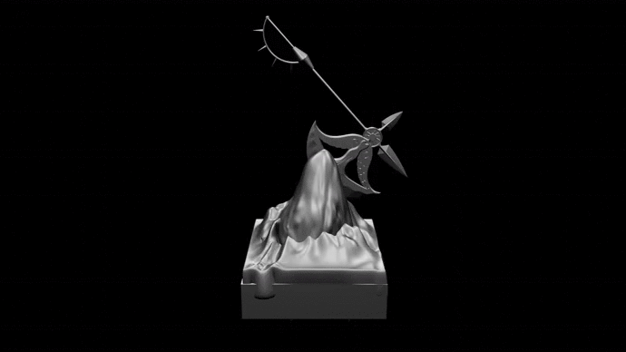 Free 3D file Divine axe・3D printer design to download・Cults