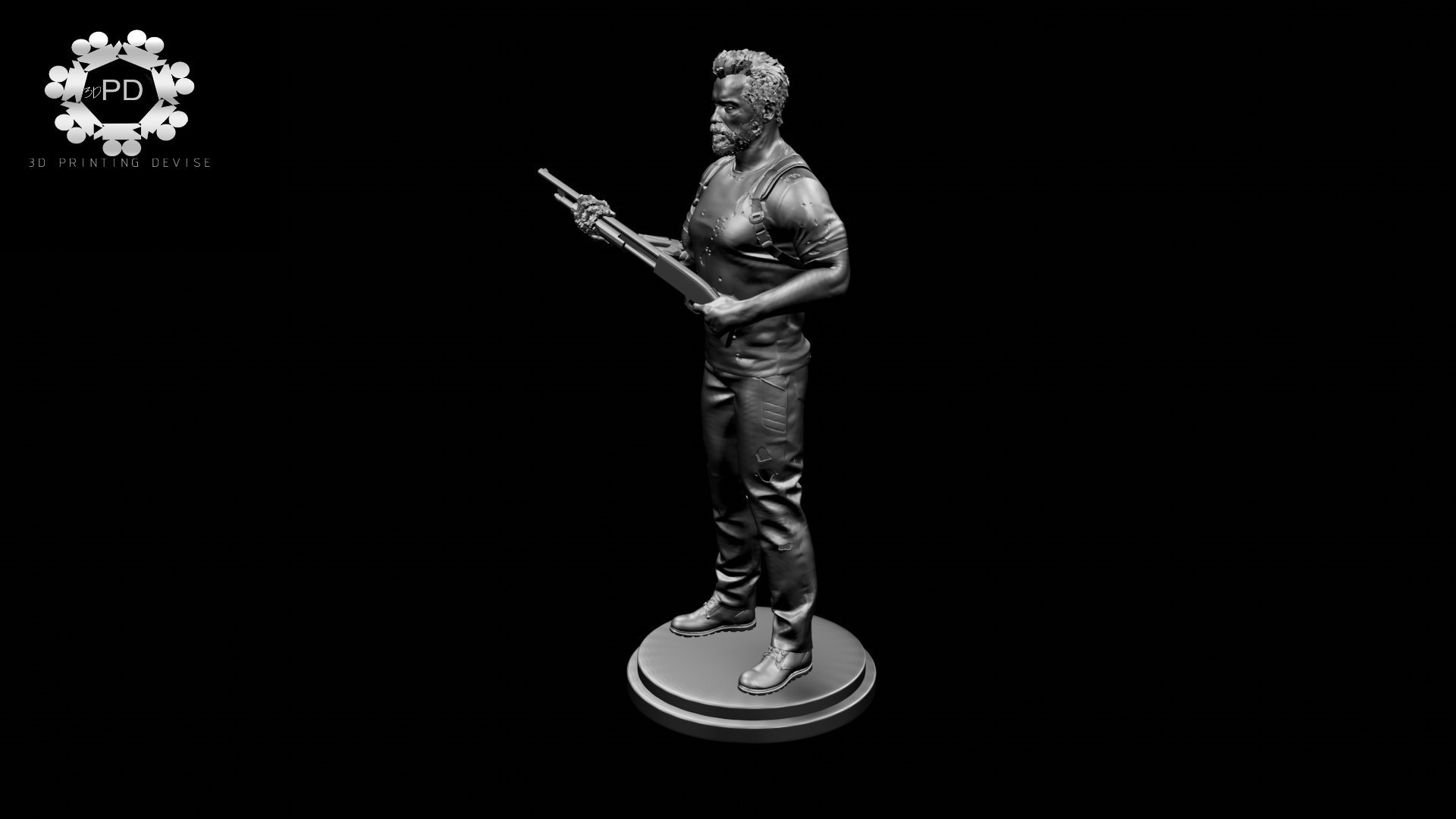 3D file Terminator Old (Pack of 2 models) 👴・3D printable design to ...