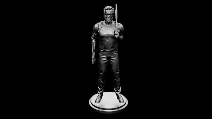 3D file Terminator Old (Pack of 2 models) 👴・3D printable design to ...