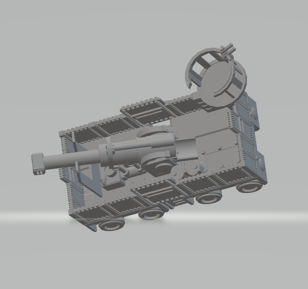 Free 3D file FHW: Rail Cult "Lil Thumper" (BoD) (28mm scale heroic ...