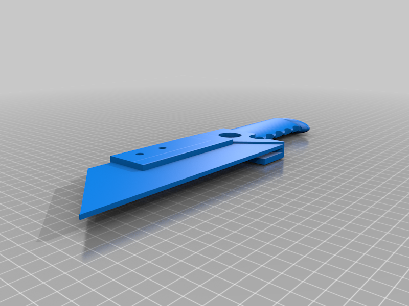 Free 3D file FHW: DiResta Razor Chief's knife・3D printer model to ...