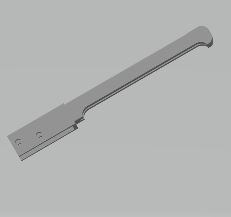 Free 3D file FHW:DiResta Razor Midsize handle size edit・3D print object ...