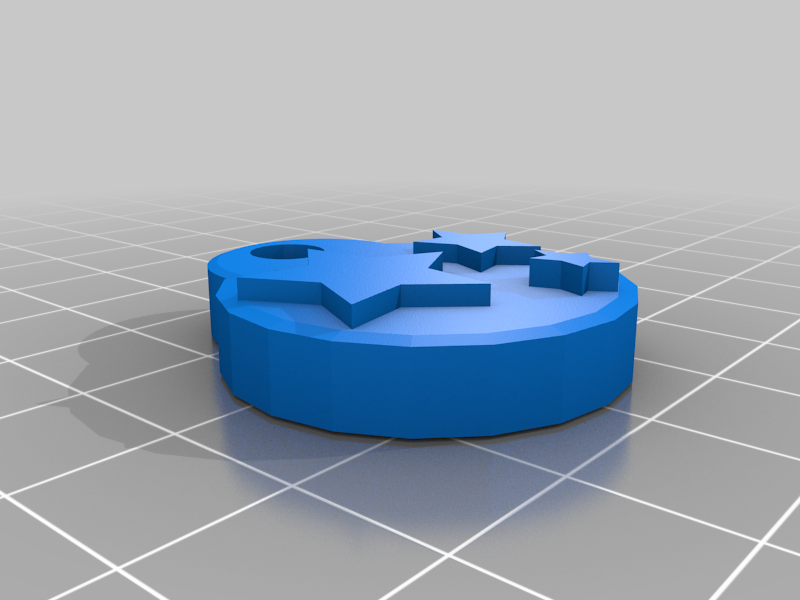 Free 3D file FHW: 3 Star Charm Set・3D print object to download・Cults