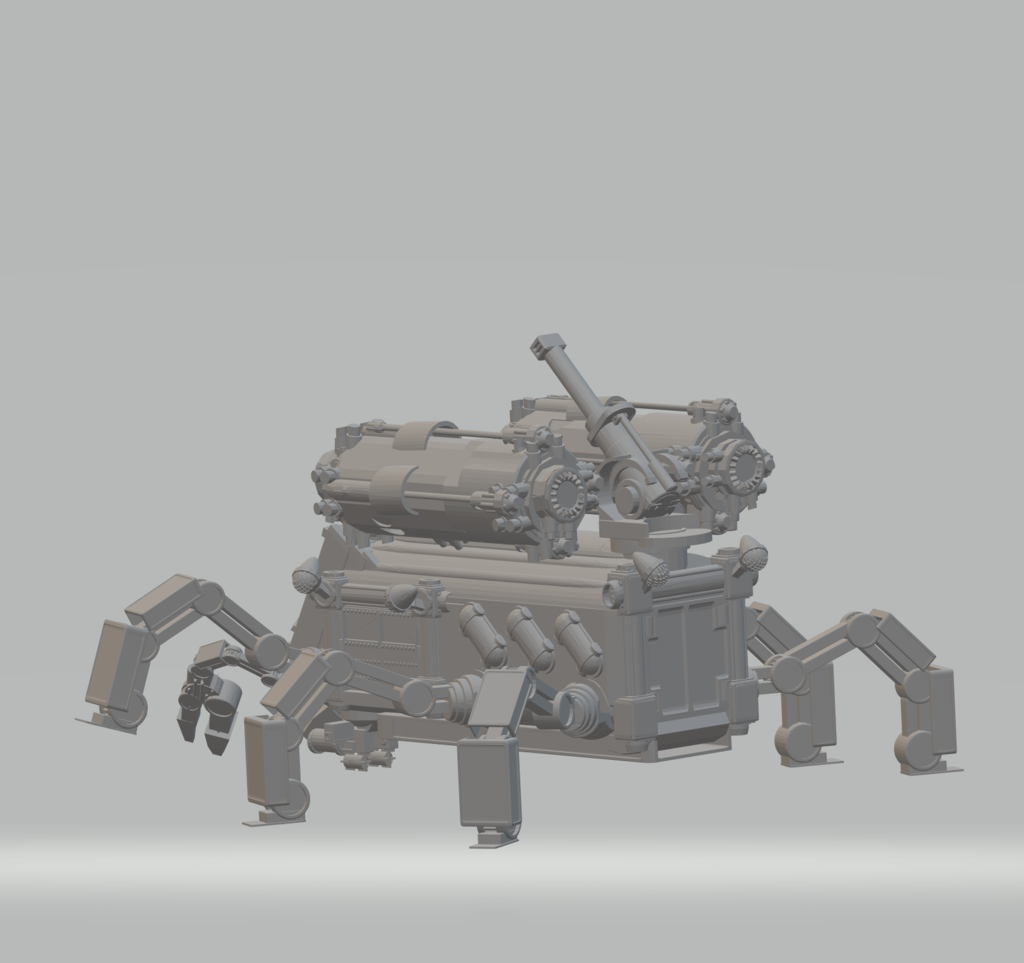 Free 3D file FHW: Walker v1 (28mm scale)・Design to download and 3D ...