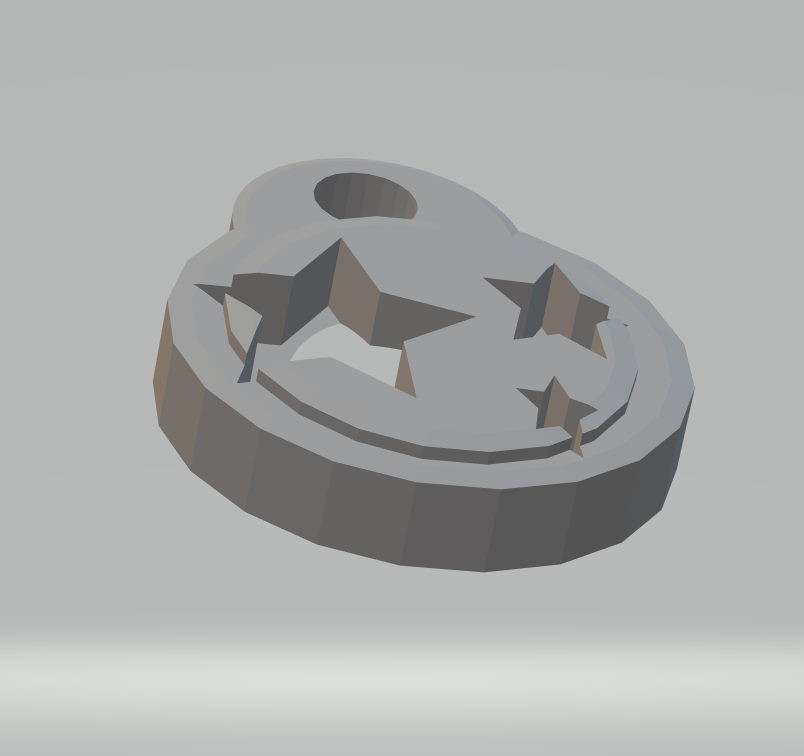 Free 3D file FHW: 3 Star Charm Set・3D print object to download・Cults