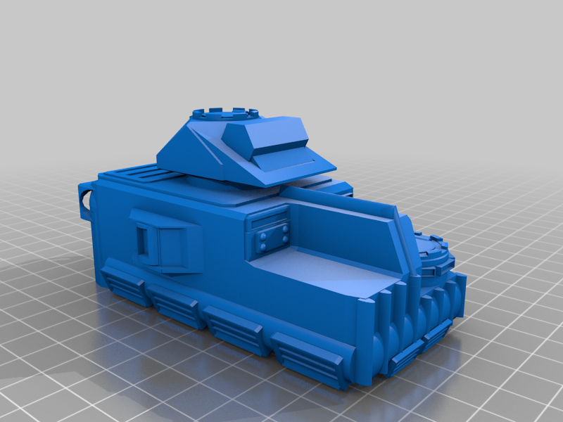 Free 3D file FHW: Hover Tank (grim dark) 🪖・3D printable design to ...