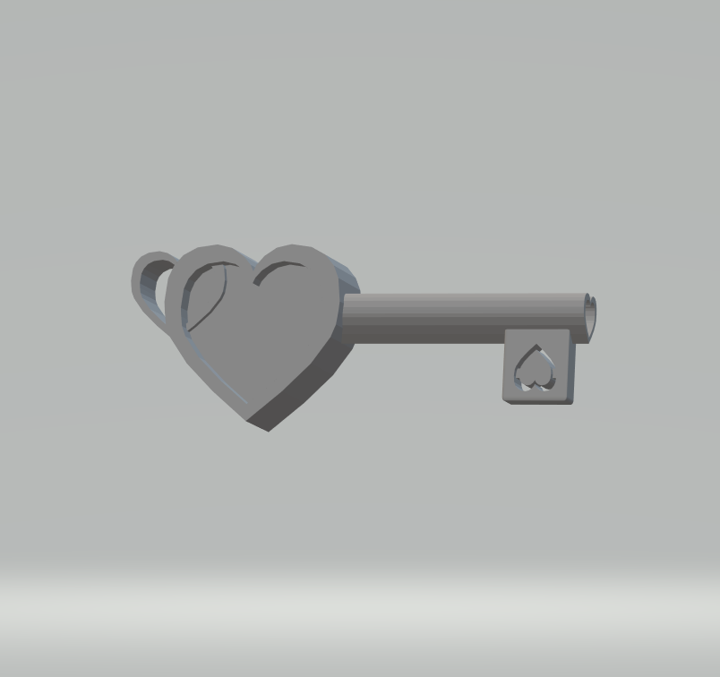 Free 3D file FHW: Square heart key set・3D printing model to download・Cults