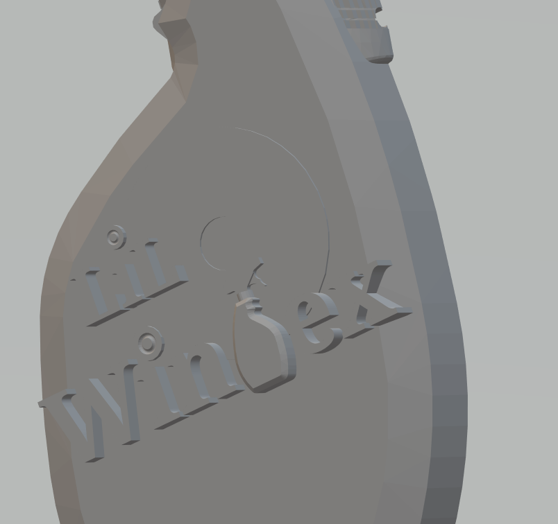 Free 3D file FHW: Lil Windex medallion・3D printing template to download・Cults