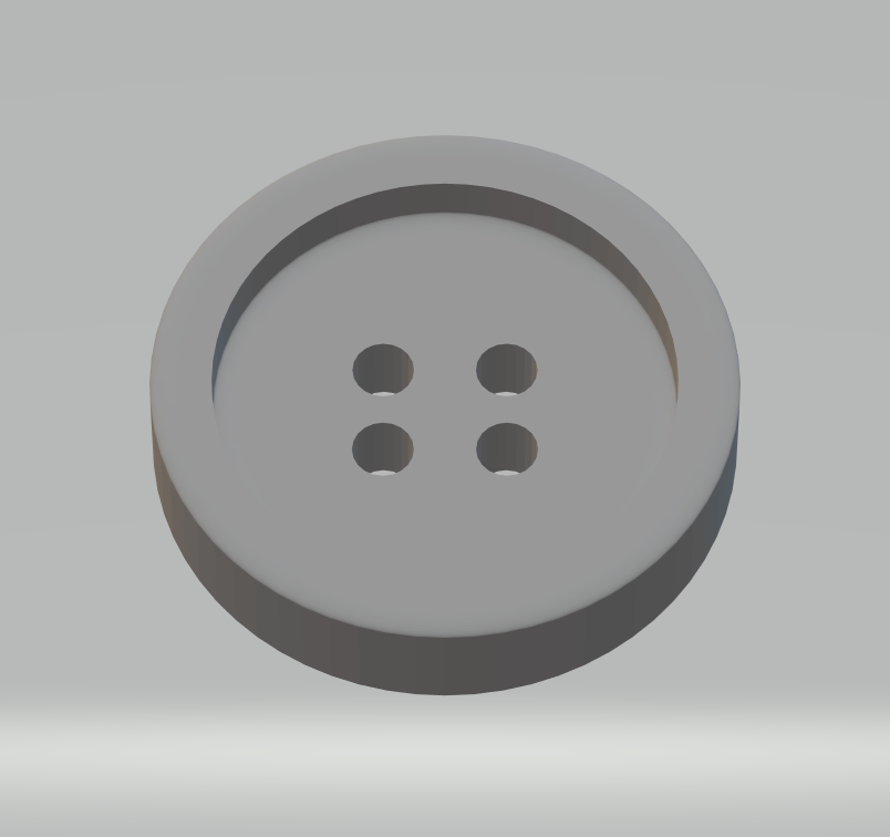 Free 3D file FHW :Simple clothing button・3D printable model to download ...