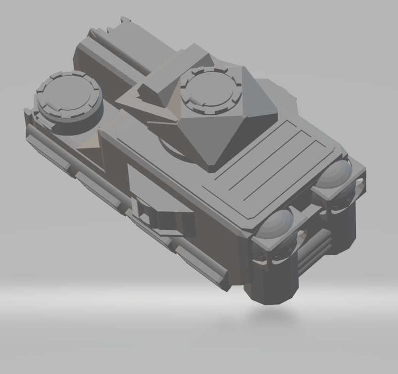 Free 3D file FHW: Hover Tank (grim dark) 🪖・3D printable design to ...