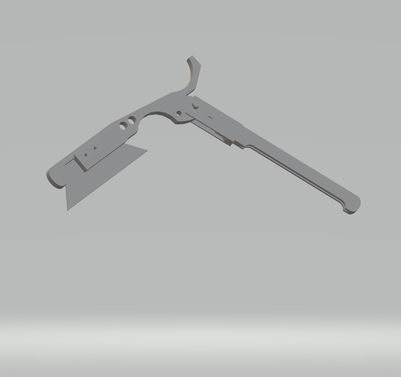 Free 3D file FHW: DIRESTA RAZOR Straight Razor・Design to download and ...
