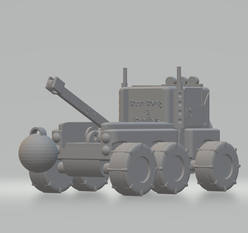 Free 3D file FHW: Post Congratulations Monster Tow Truck (Post Malone ...