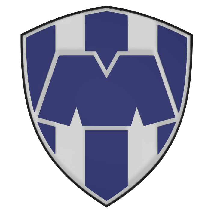 STL file Shield / Logo Monterrey / Rayados・3D printing template to ...