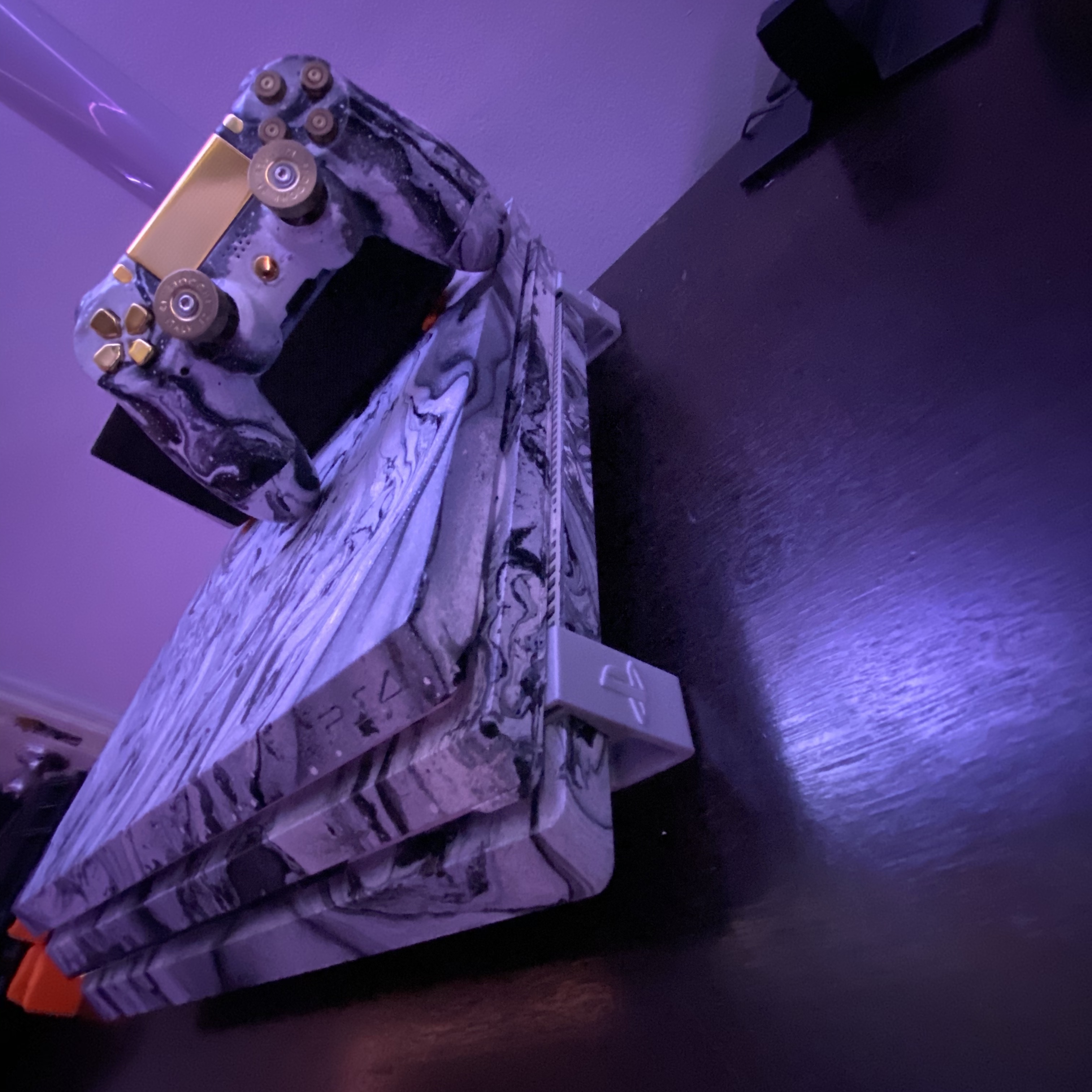 STL file Ps4 Pro Stands 📱・3D printer design to download・Cults