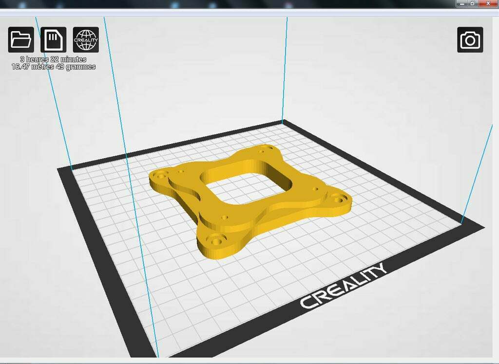 Free STL file TV stand adapter 100x100 - 75x75・3D print design to ...