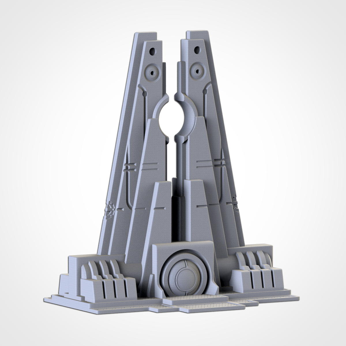 3D file XENOS BUILDINGS 03・3D printing model to download・Cults