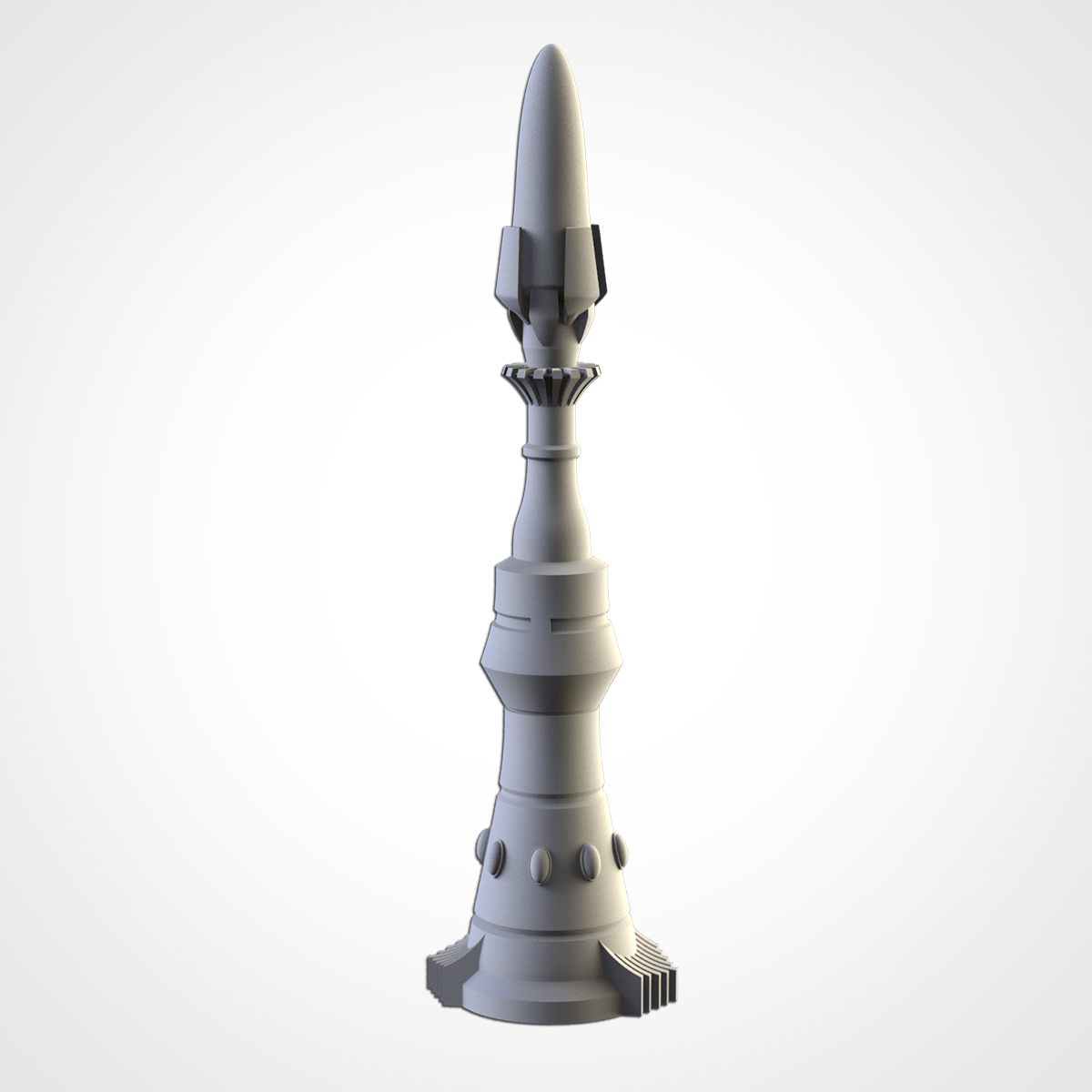 3D file Xenos Buildings 02・3D print design to download・Cults