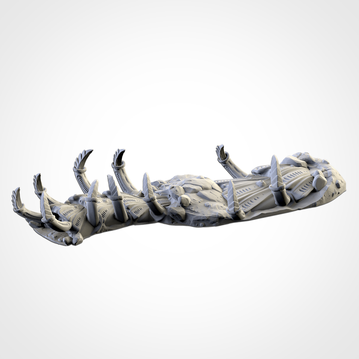 3D file ALIEN TERRAIN・Template to download and 3D print・Cults