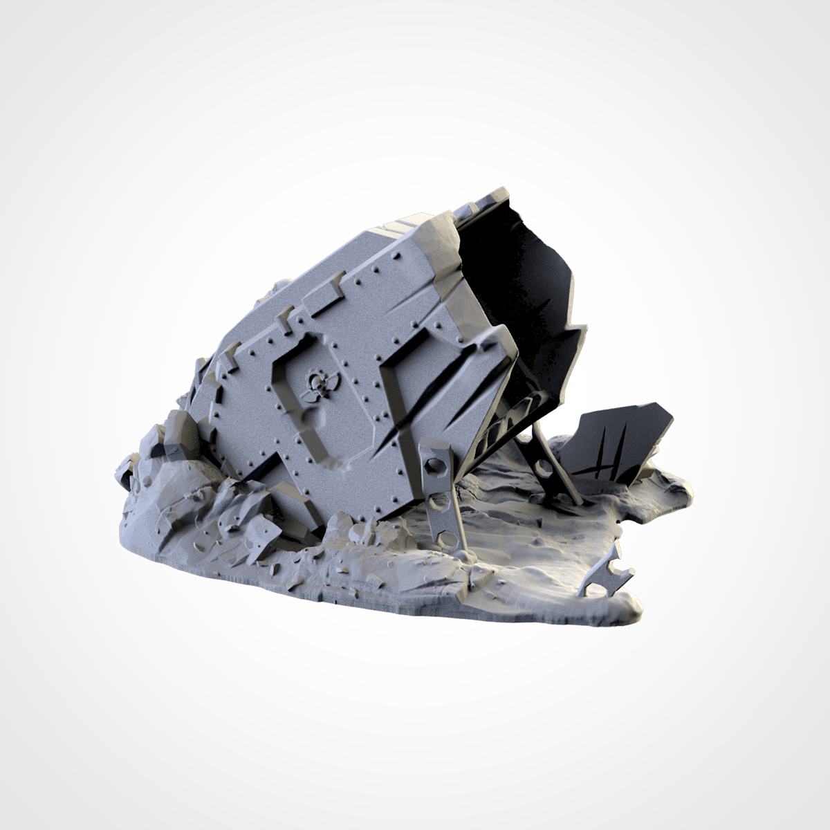 Archivo STL CRASHED VEHICLES・Modelo imprimible en 3D para descargar・Cults