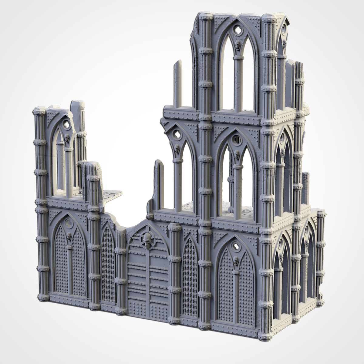 3D file CATHEDRAL RUINS・Design to download and 3D print・Cults