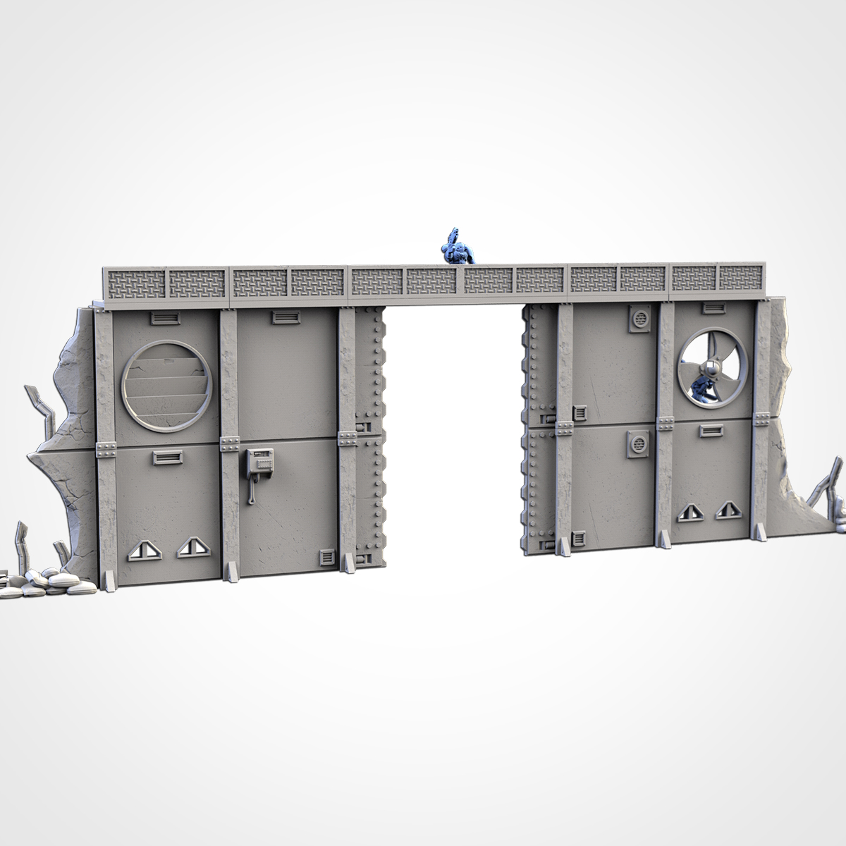 3D file MODULAR DEFENSES・3D printing model to download・Cults