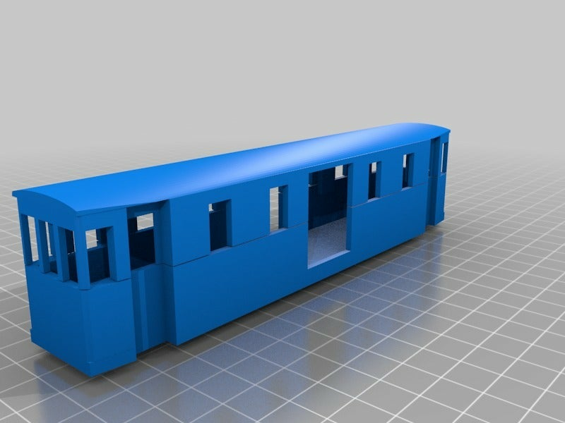 Free STL file tram 151・3D printable design to download・Cults
