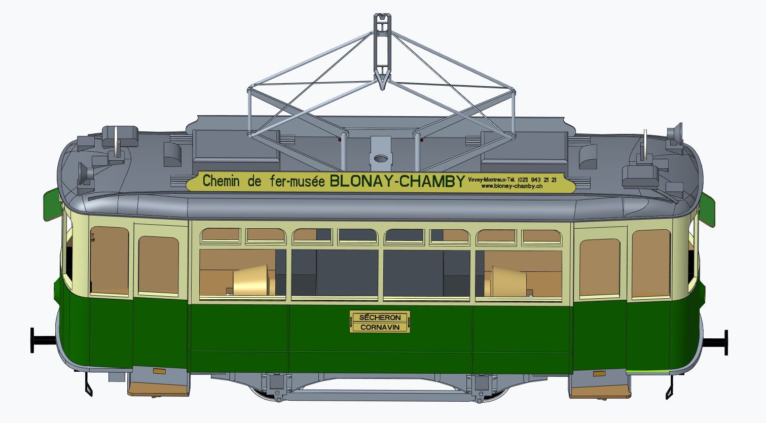 STL file Tram 125 CGTE HOm・3D printer model to download・Cults