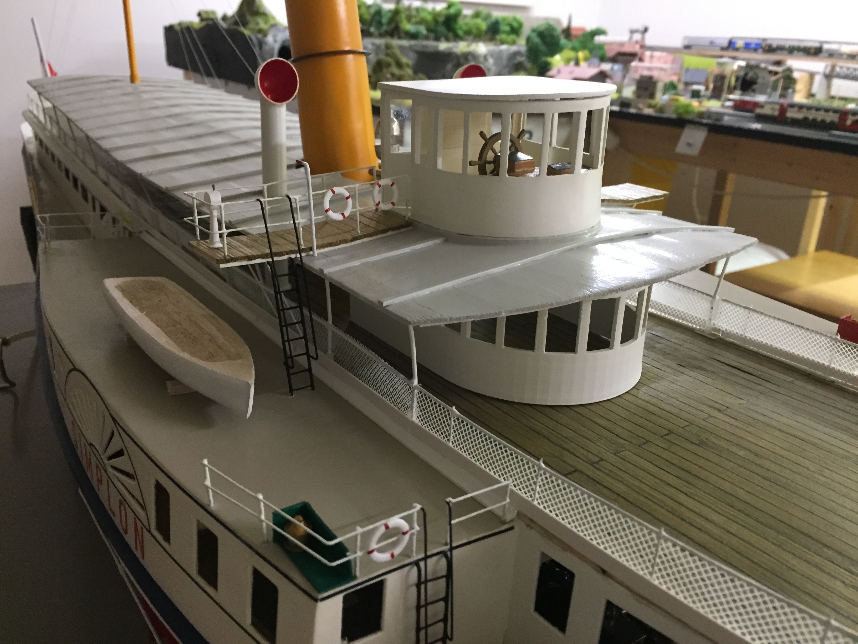 3D printed Steamboat wheelhouse • made with Wanhao duplicator I3・Cults