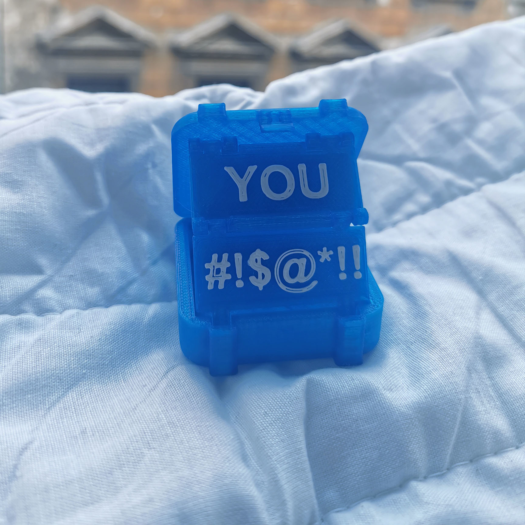 3D file Surprise Message Box 📦・3D printer model to download・Cults