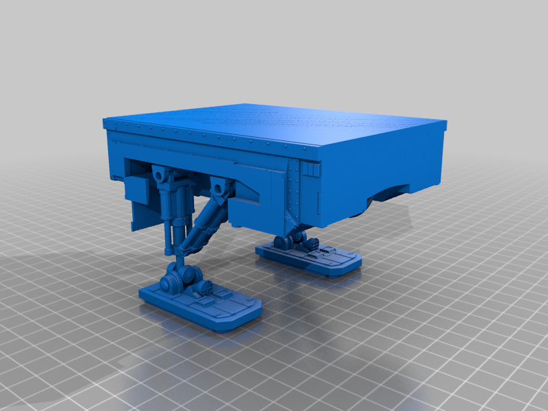 Free STL file Potato Patern Thunderhawk Gunship 🥔・3D print design to ...