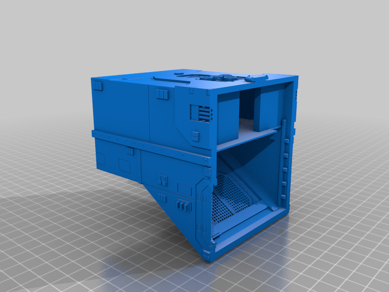Free STL file Potato Patern Thunderhawk Gunship 🥔・3D print design to ...