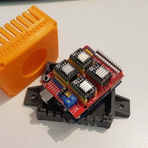 Download free STL file CNC-Shield box • Object to 3D print ・ Cults